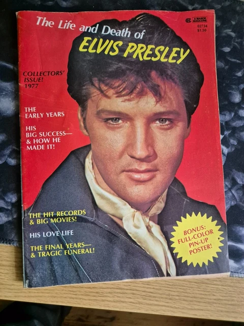 THE LIFE AND Death of Elvis Presley 1977 Collectors Issue Magazine £7. ...