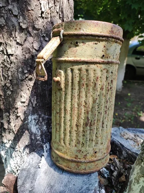 WWII WW2 GERMAN Original M30 / M38 Gas Mask Uniform Instruction ...