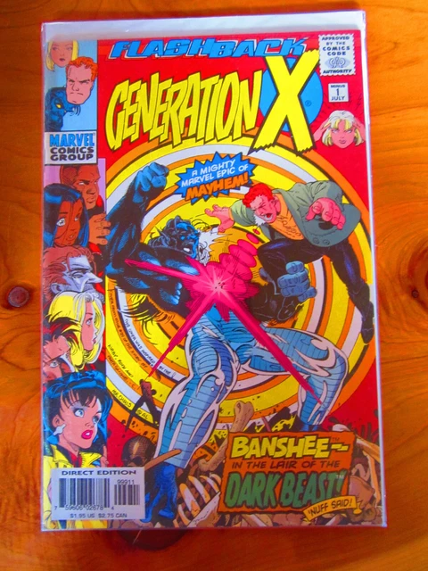 COMIC BOOK GENERATION X Marvel Vol. 1 No. 1 July 1997 Great ** Must See ...