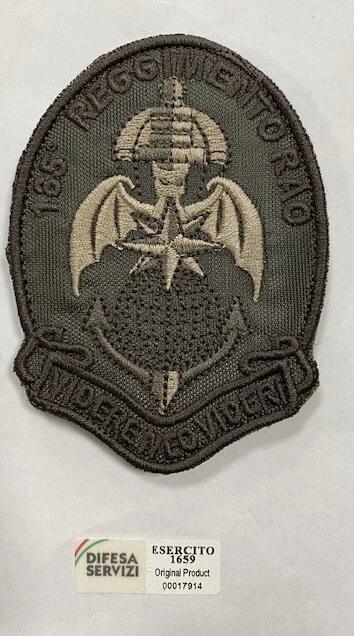 PATCH TOPPA RICAMATA Militare Acquisitori Obiettivi - 185° Reggimento ...