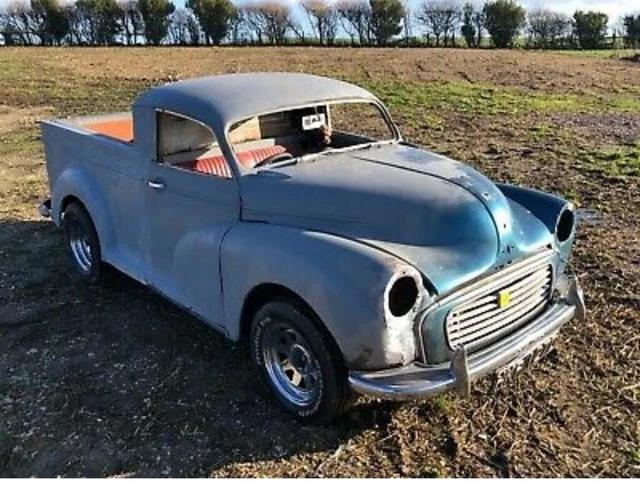 MORRIS MINOR PROJECT comes with separate 4.0 V8 Rover Engine & Gearbox ...