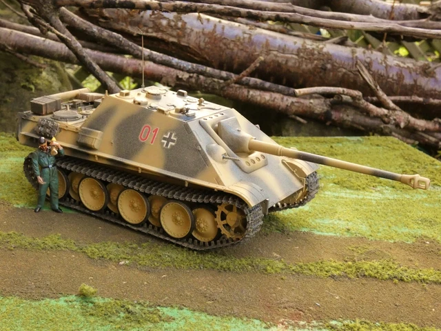 1/35 BUILT GERMAN Jagdpanther Ausf G Tank Destroyer £24.99 - PicClick UK