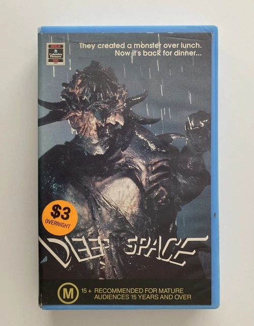 DEEP SPACE [VHS] RCA Columbia Pictures Big Box Ex-Rental Video Tape 1988 Horror $39.95 - PicClick AU