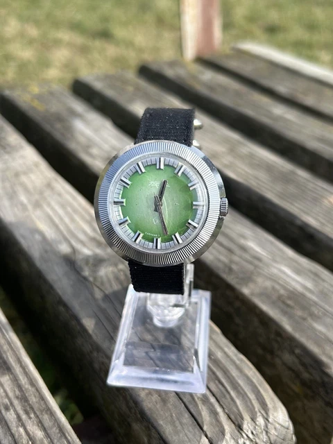 VINTAGE SOVIET MECHANICAL Watch Raketa Puck Made In USSR Wristwatch ...