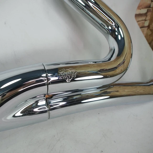 HARLEY DAVIDSON VANCE Hines Heinz Big Radius 2In1 Exhaust muffler Dyna ...