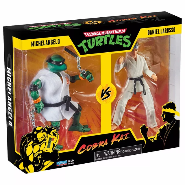 TEENAGE MUTANT NINJA Turtles Cobra Kai Daniel Russe (Karaté Enfant) Vs ...