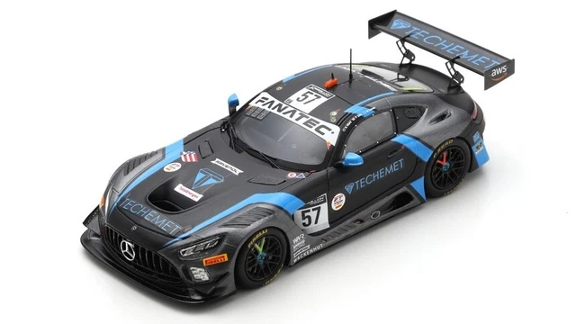 MODEL CAR SCALE 1:43 spark Model Mercedes GT3 24H Spa 2021 vehicles Car ...