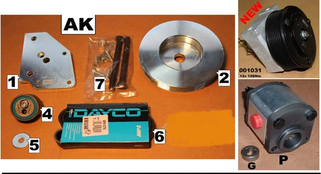 IVECO DAILY Engine PTO Pump 3.0 F1C '06-'24 Hiab Hookloader **Heavy ...