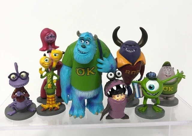 Disney Pixar Monsters Inc Figures Sulley Mike Boo Cake Toppers Eur 16