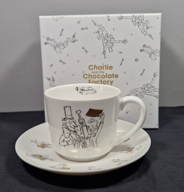 ROALD DAHL'S CHARLIE and The Chocolate Factory Fine China Tea Cup ...