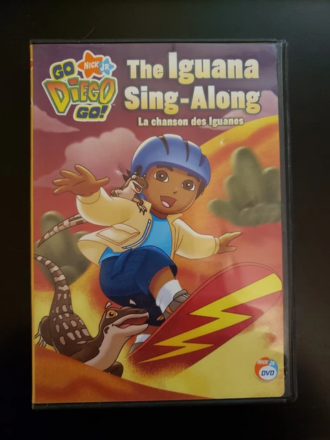 GO, DIEGO, GO - The Iguana Sing Along DVD WITH CASE & COVER ART BUY 2 ...