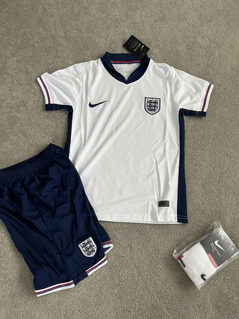 ENGLAND 2024 2025 euro HOME Football full Kits age 12/13 £24.99 ...