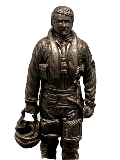 RAF PILOT 1984 - Barton Miniatures 90mm Metal Rare BM/K5 £99.95 ...