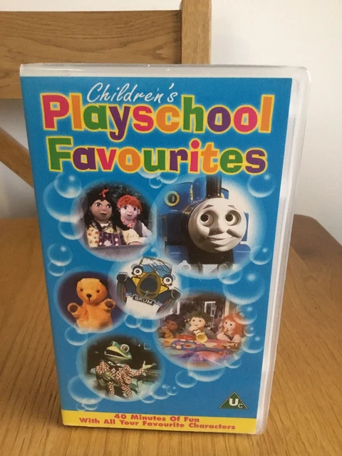 VHS CHILDREN’S PLAYSCHOOL Favourites (U) £16.12 - PicClick UK