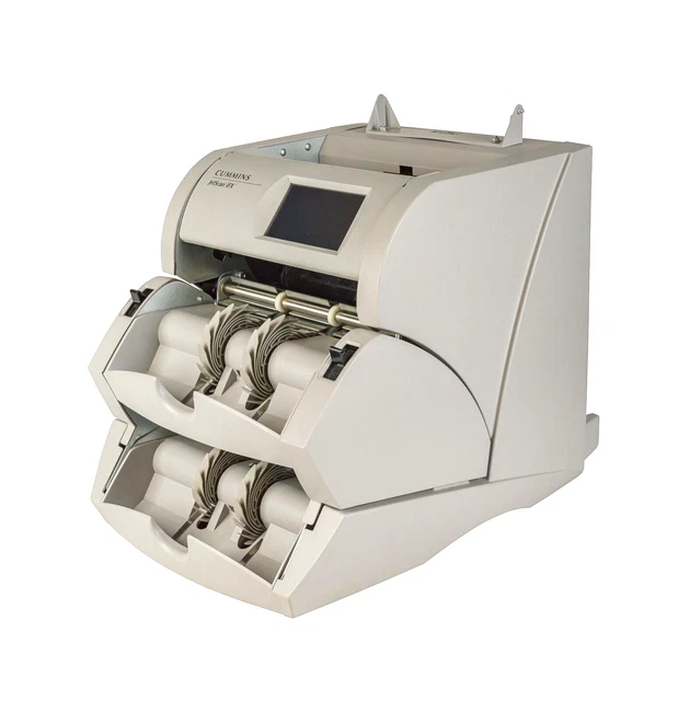 CUMMINS JETSCAN IFX i200 2-Pocket Currency Scanner Serviced ...