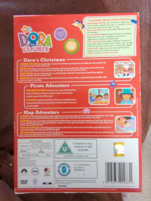DORA THE EXPLORER Christmas Crackers 3 DVD Box Set EUR 7,31 - PicClick IT
