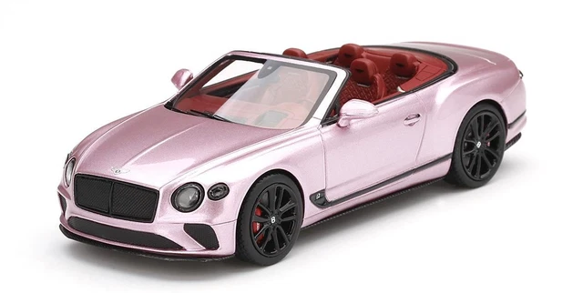 1:43 TRUESCALE BENTLEY Continental Gt Convertible Passion Pink ...