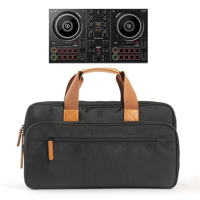 DJ CONTROLLER BAG Zipper Carry Case For Pioneer DJ DDJ-200/ Numark ...