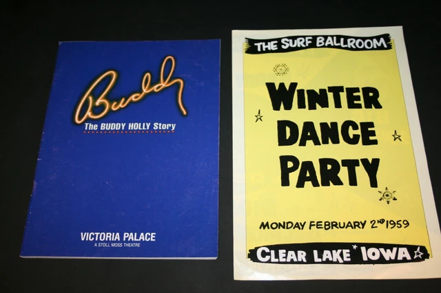 THE BUDDY HOLLY Story - 1990 Victoria Palace Theatre Programme - Billy ...