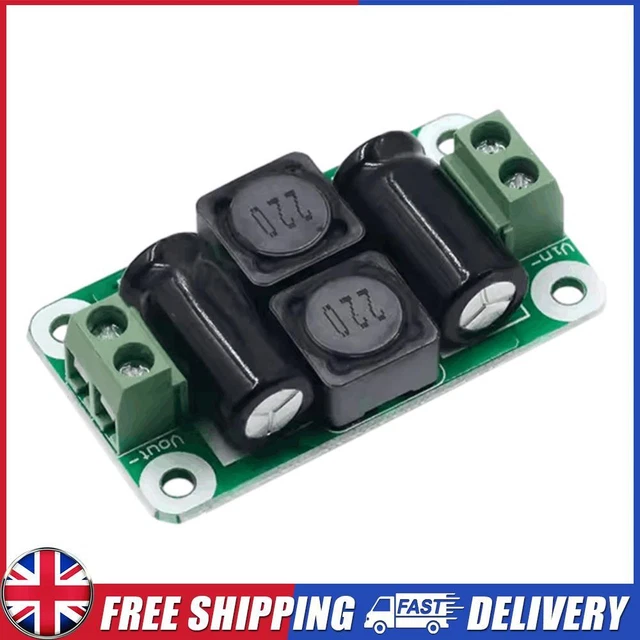 DC POWER FILTER Board Class D Power Amplifier Module EMI Suppression(4A ...