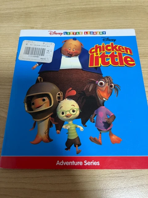 DISNEY LITTLE LIBRARY - Chicken Little, paperback, book is in used ...
