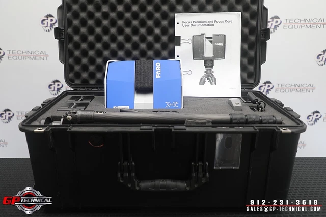 FARO MISE AU Point X 330 3D Laser Scanner Kit - Trimble Optech Fluke ...
