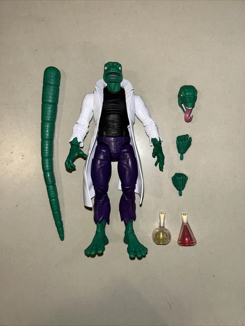 FIGURINE HASBRO MARVEL Legends The Lizard Spider-Man Retro Wave 6 ...