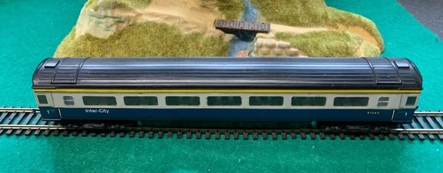 HORNBY HST 125 INTERCITY 1st CLASS OPEN COACH BLUE / GREY LIVERY . L 4 ...