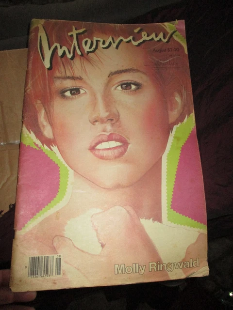 ANDY WARHOL MAGAZINE interview molly ringwald EUR 30,00 - PicClick FR