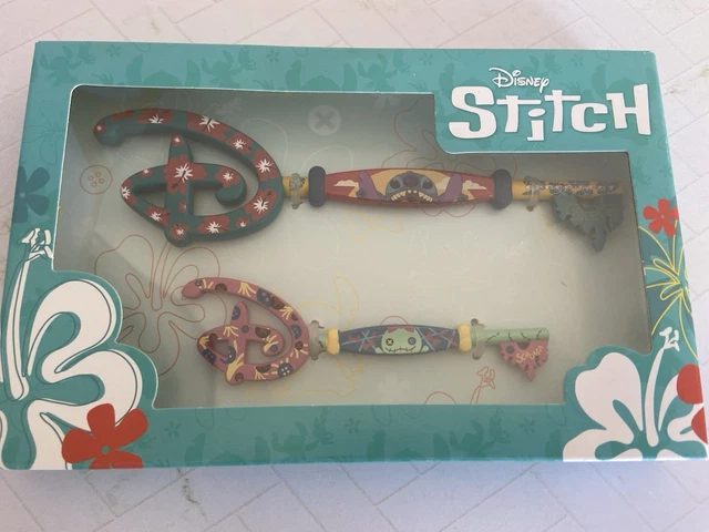 DISNEY STORE STITCH and Scrump Opening Ceremony Key Set Limited Edition ...
