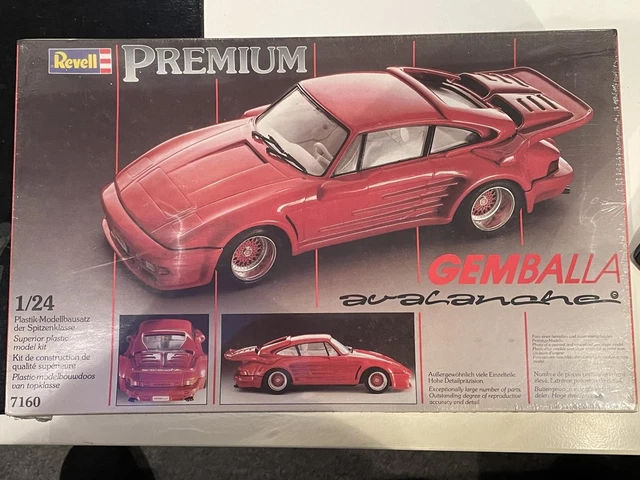 REVELL GEMBALLA AVALANCHE Modell 1:24 Ungebaut. Originalverpackt RAR ...