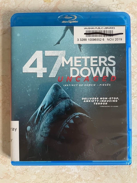 47 METERS DOWN: Uncaged (Blu-ray) $6.99 - PicClick CA