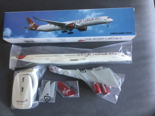 VIRGIN ATLANTIC AIRBUS A350-1000 G-VLUX PPC Holland Push Fit Model 1: ...