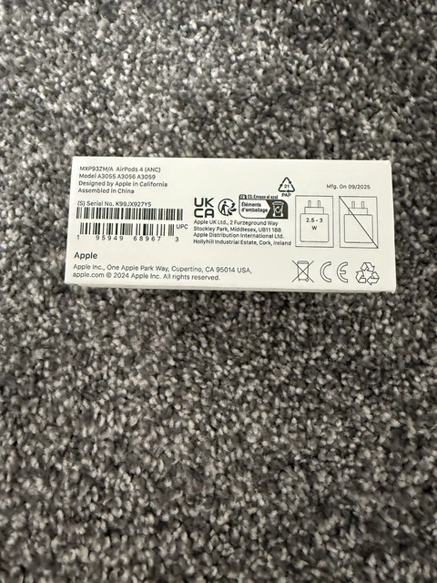 APPLE AIRPODS 4 with Active Noise Cancellation ANC - brand new unopened ...