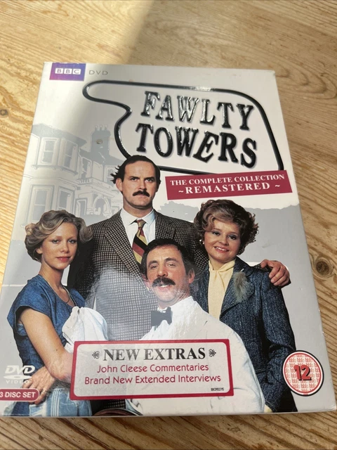 FAWLTY TOWERS BBC Series 1-2 Complete DVD Box Set £1.75 - PicClick UK