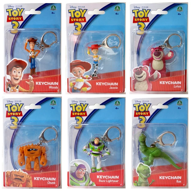TOY STORY 6 Schlüsselanhänger Woody Jessie Lotso Buzz Lightyear Rex ...