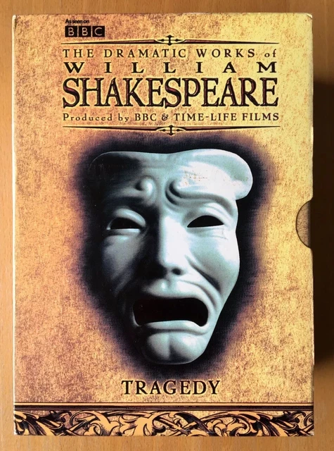 THE DRAMATIC WORKS OF WILLIAM SHAKESPEARE BBC TRAGEDY DVD TIME LIFE 5 ...