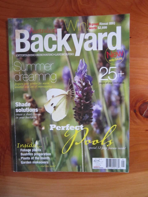 MAGAZINE AUSTRALIAN BACKYARD Vol. 1 Number 4 Great ** Must See EUR 1,55 - PicClick FR