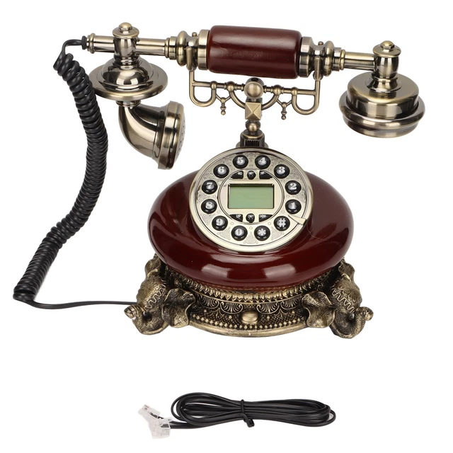 EUROPEAN STYLE RETRO Telephone With Clear Voice Calls For Home Office £ ...