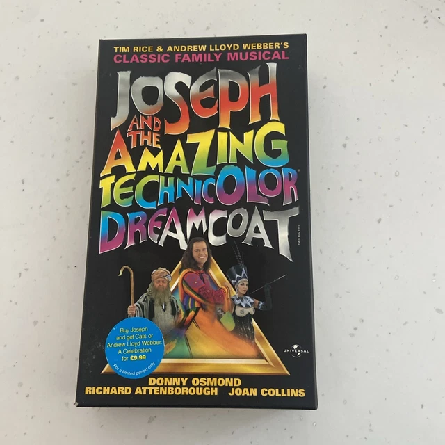 JOSEPH AND THE Amazing Technicolor Dreamcoat (VHS/S, 1999) £4.00 ...