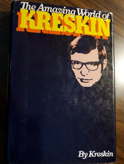 SIGNED-THE AMAZING WORLD Of Kreskin By Kreskin 1st Ed. By Author 1973 £ ...
