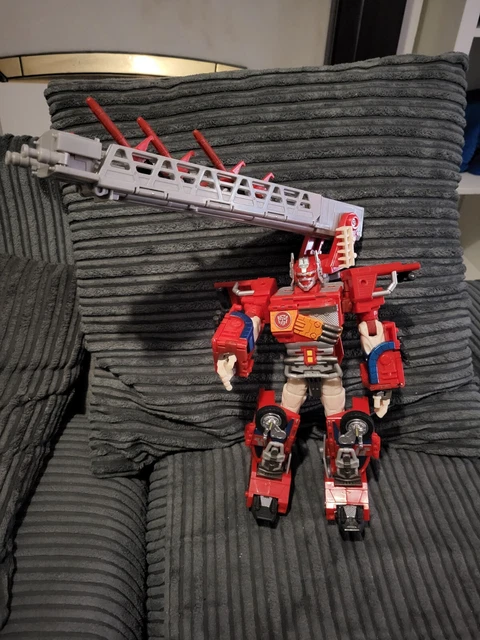 HASBRO TRANSFORMERS 2001 RID Optimus Prime Autobot Leader £85.00 ...