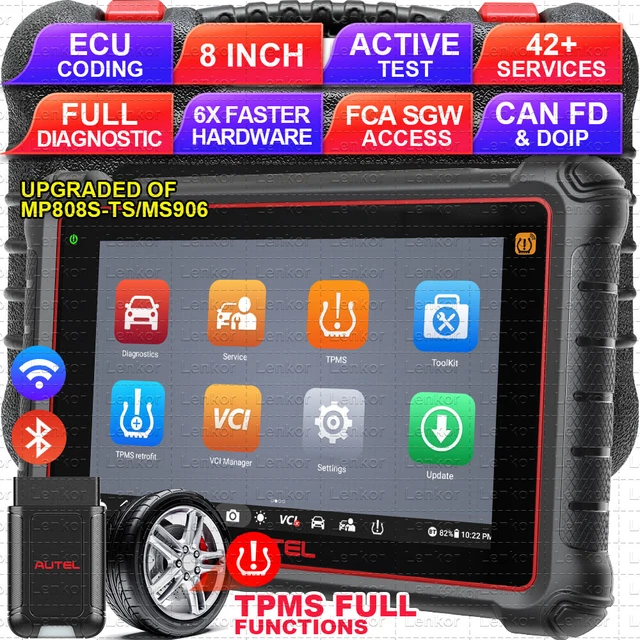 2025 AUTEL MP900-TS Profi Auto OBD2 Diagnosegerät ALLE SYSTEM ECU ...