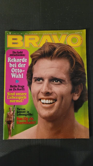 BRAVO NR. 13 von 1971 Jethro Tull, Peter Alexander, Starschnitt, Otto ...