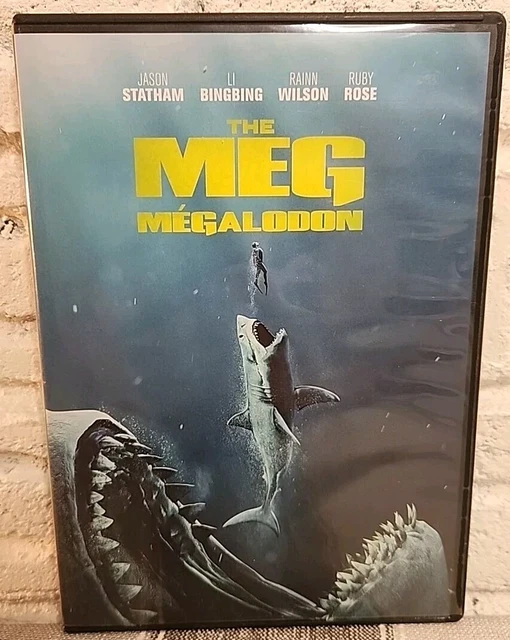 THE MEG 🦈 (DVD, 2018, 2-Disc Set, Widescreen, Bilingual)-Horror $4.97 ...