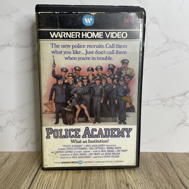 POLICE ACADEMY 1 Pre Certificate Big Box. Rare. £17.00 - PicClick UK