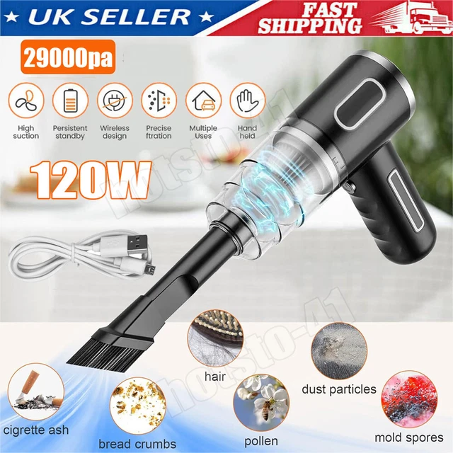 Usb Rechargeable Wireless Vacuum Cleaner Car Handheld Vaccum Mini Power