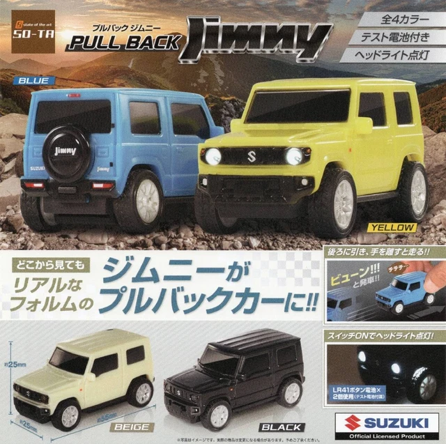 GACHA SO-TA SUZUKI Pull Back Jimny All Types Set $37.67 - PicClick
