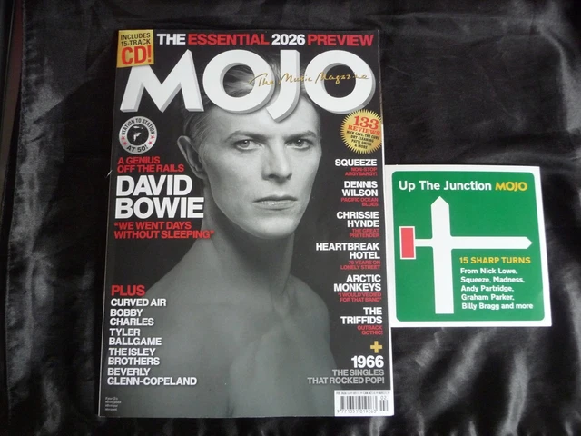 MOJO MAGAZINE February 2026 issue number 387 with bonus CD £5.40 ...