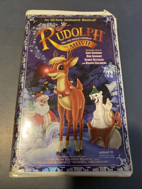 RUDOLPH THE RED Nosed Reindeer Movie VHS Tape 1998 Kids £8.87 - PicClick UK